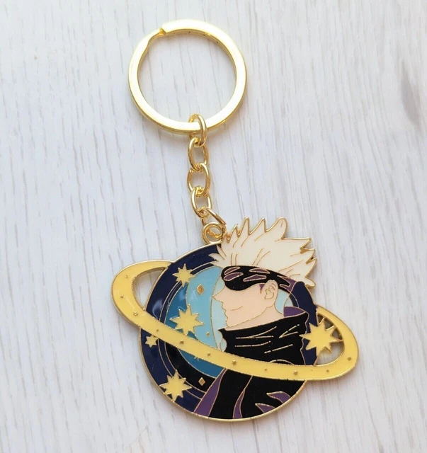 JUJUTSU KAISEN KEYCHAIN Satoru Gojo metal Shueisha Shonen Jump $14.99 ...