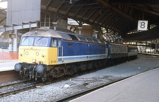 ORIGINAL COLOUR SLIDE of 47475 BR class 47 diesel loco £2.99 - PicClick UK