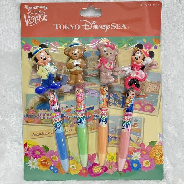 DISNEYSEA SPRING VOYAGE Duffy Shellie May Ballpoint Pen Set £52.50 ...