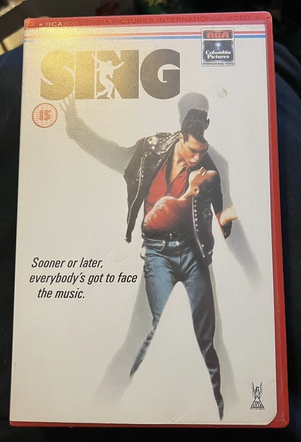 (VHS) SING - Peter Dobson, Lorraine Bracco, Jessica Steen Big Box OOP £15.00 - PicClick UK