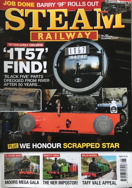 BACK ISSUE: STEAM Railway Magazine: No 498: 2019-10: October. EUR 1,45 ...