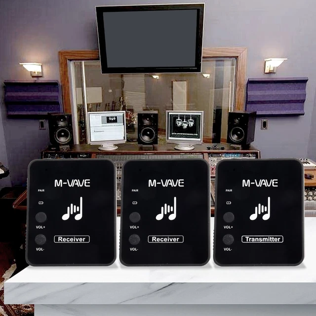 COMPACT IN EAR Monitor System Lavalier Design Easy Pairing in 1 Second ...