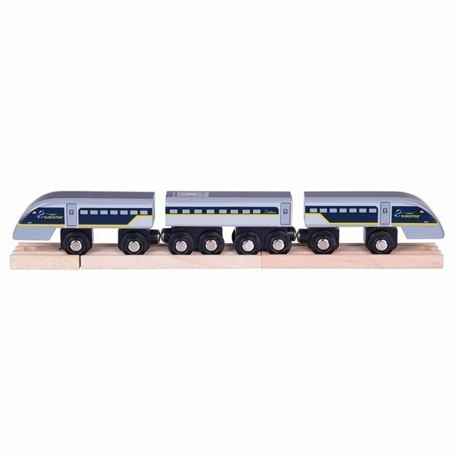 EUROSTAR EXPRESS TRAIN Track Wooden Track Set ( fits Brio Thomas Euro ... EUROSTAR EXPRESS TRAIN Track Wooden Track Set ( fits Brio Thomas Euro ...