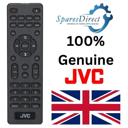 100% GENUINE JVC RD-D80 / RD-D100 HI-FI Stereo Radio Remote Control £13 ...