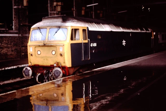 1978 BRITISH RAIL BR Diesel Loco Railway Slide 47458 Ref 2441 £4.99 ...