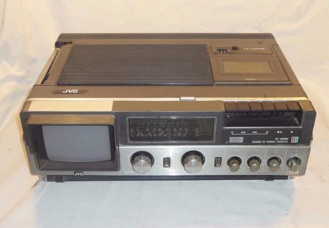 VINTAGE 1980 JVC Cx-500Me Radio Cassette Audio Colour Tv * Japan * EUR ...