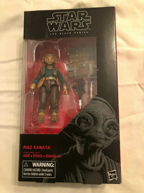 STAR WARS BLACK Series Maz Kanata #49 Action Figure 6" The Last Jedi ...