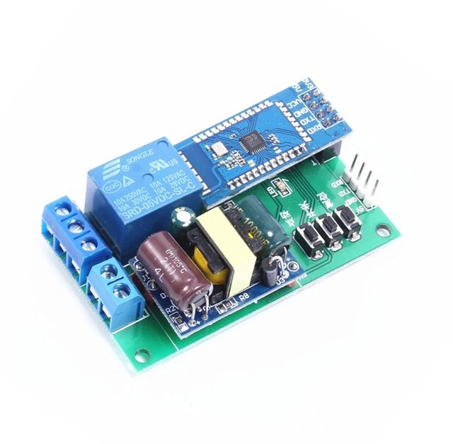 DC 5V BLUETOOTH Control Relay Module 1-Channel TTL Serial Port Cycle Timier CA $11.62 - PicClick CA