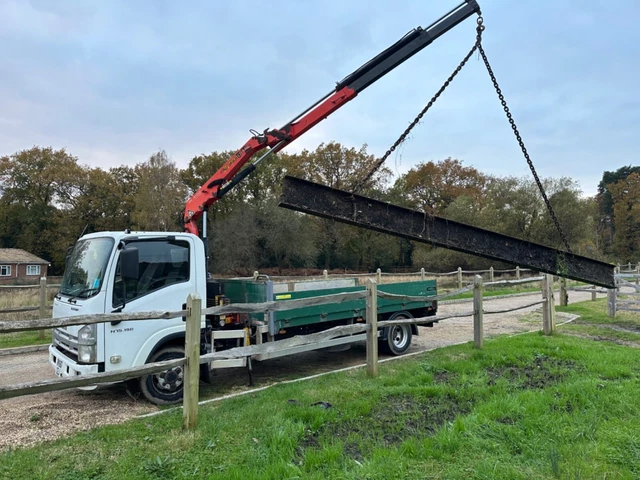 ISUZU NKR 5.2LTR 7.5t Hiab Truck automatic easy shift No VAT daf ...