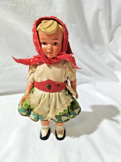 VINTAGE WIND UP Toy Dancing Doll Genuine Vintage Early Wind Up Doll ...