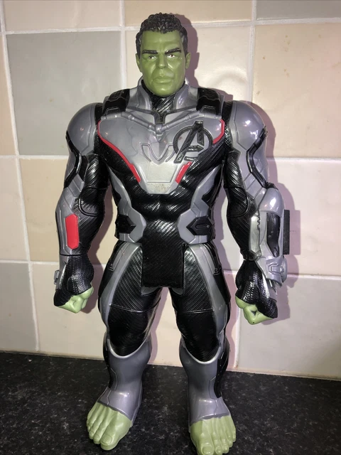 MARVEL AVENGERS ENDGAME Titan Hero Hulk 12" Figure Quantum Suit 2018 ...