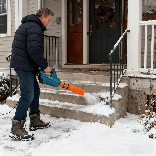 LEAF BLOWER AIR Booster Airflow Amplifier Snow Blower Booster Turbine ...