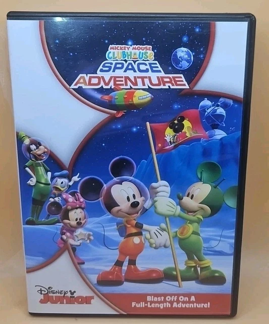 MICKEY MOUSE CLUBHOUSE: Space Adventure (DVD, 2011, 2-Disc Set) $13.72 ...