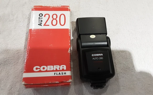COBRA AUTO 280 Flash Unit Auto Thyristor Used £14.00 - PicClick UK