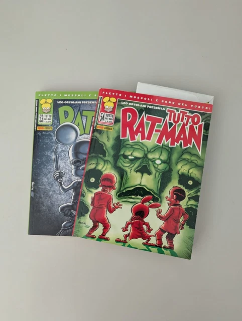 TUTTO RATMAN FUMETTO italiano - Leo Ortolani - n°53 e 54 - fumetto ...