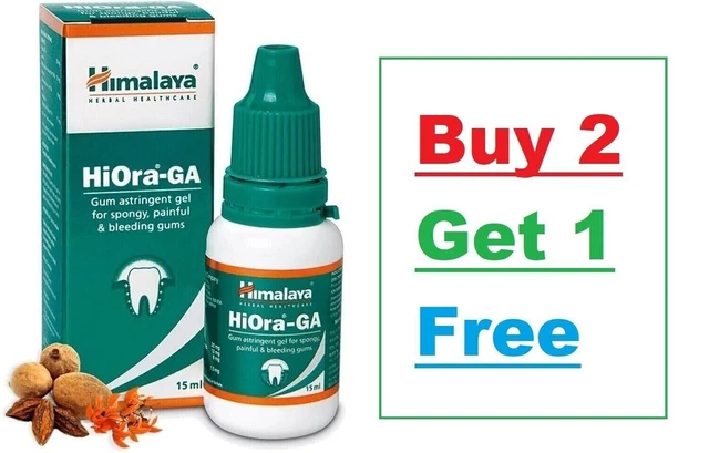 HIMALAYA HIORA GA Gum Astringent GEL 1 x 15ml Buy 2 Get 1 Free $12.67 ...