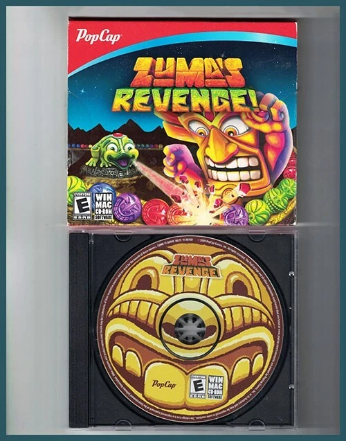 VINTAGE ZUMA'S REVENGE pc game from PopCap - 2009 $7.00 - PicClick