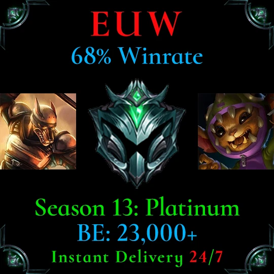 PELLI NASUS PUFFO Dino Gnar Riot K-9 EUW s13 Platinum LoL Acc League of Legends EUR 30,38 ...