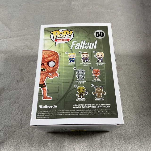 FUNKO POP! GAMES Fallout Feral Ghoul #50 Vaulted £12.47 - PicClick UK