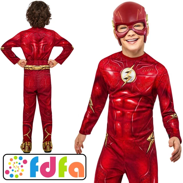 RUBIES OFFICIAL THE Flash Marvel Kids Childs Fancy Dress Costume £25.29 ...