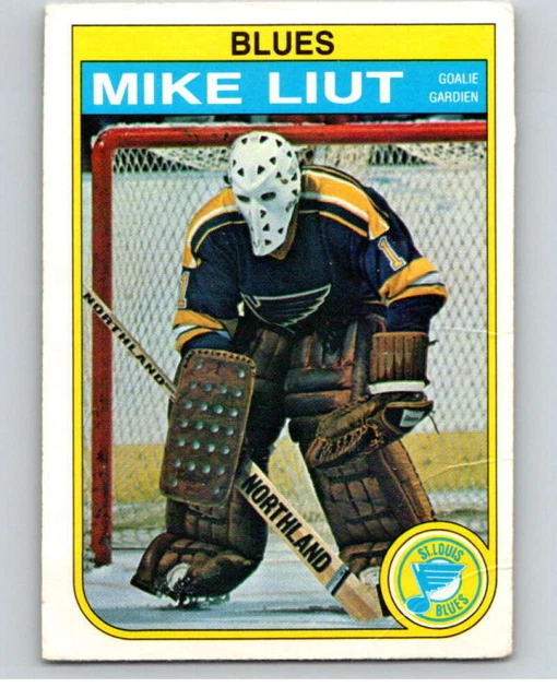 1982-83 O-PEE-CHEE #306 Mike Liut St. Louis Blues V59235 EUR 1,03 ...