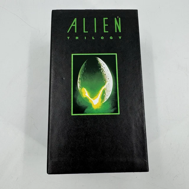 ALIEN TRILOGY VHS box set 3 Tapes 1993 Fox Video Alien Aliens Alien 3 £15.77 - PicClick UK