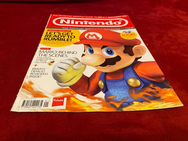 GAME6 NINTENDO MAGAZINE Cover Page 11X8 Mario £2.99 - PicClick UK