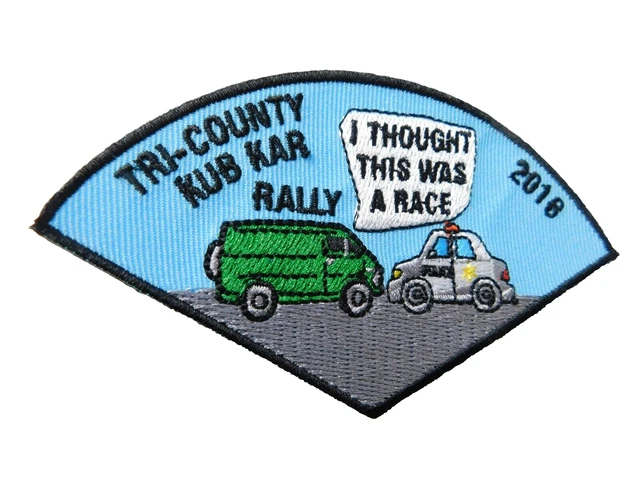 BOY SCOUTS Canada Patch Kub Kar Rce Rally Van Police Collector Badge $5 ...