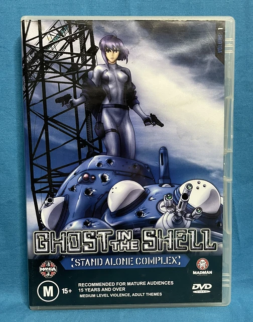 GHOST IN THE SHELL Stand Alone Complex DVD Episodes 1-4 madman anime ...