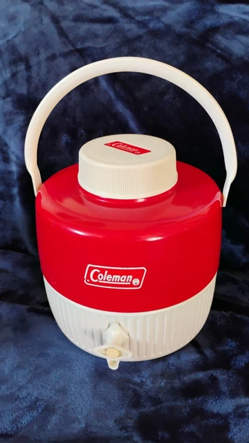 COLEMAN 1 GALLON Water Jug Dispenser Vintage 1970s £24.22 - PicClick UK