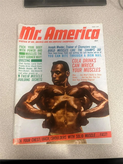 MR AMERICA BODYBUILDING muscle magazine CHRISTOPHER FORDE 7-65 £21.97 ...