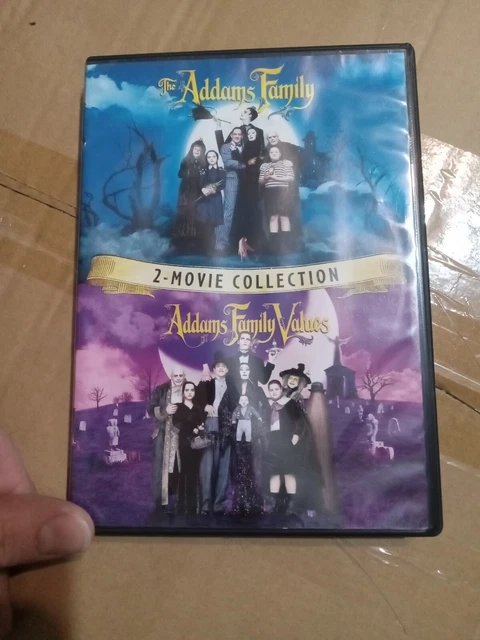 THE ADDAMS FAMILY + ADDAMS FAMILY VALUES New Sealed DVD 2 Movie ...