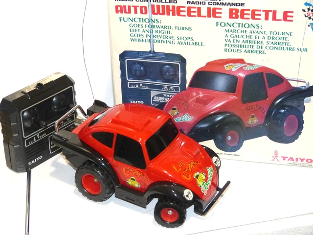 TAIYO AUTO WHEELIE Beetle Radio Racer RC Remote Control Toy Car works ...