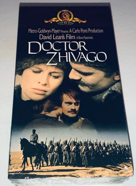 DOCTOR ZHIVAGO VHS, 1968)Omar Sharif Julie Christie Sealed 44D £7.76 ...
