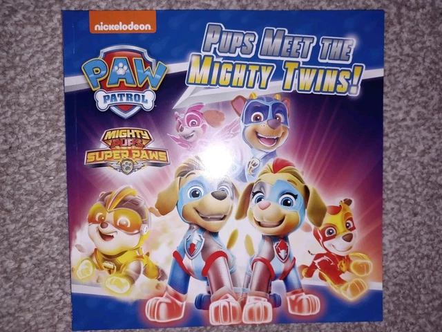 PAW PATROL STORY Book Pups Meet The Mighty Twins Story Book Brand New ...