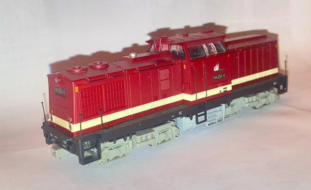BRAWA 41016 DIESELLOK BR 114 252-0 der DR, OVP digital viel Sound EUR ...