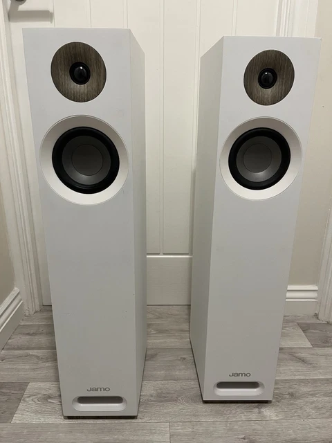 JAMO S 805 Floorstanding Speakers (Pair), White £373.90 - PicClick UK
