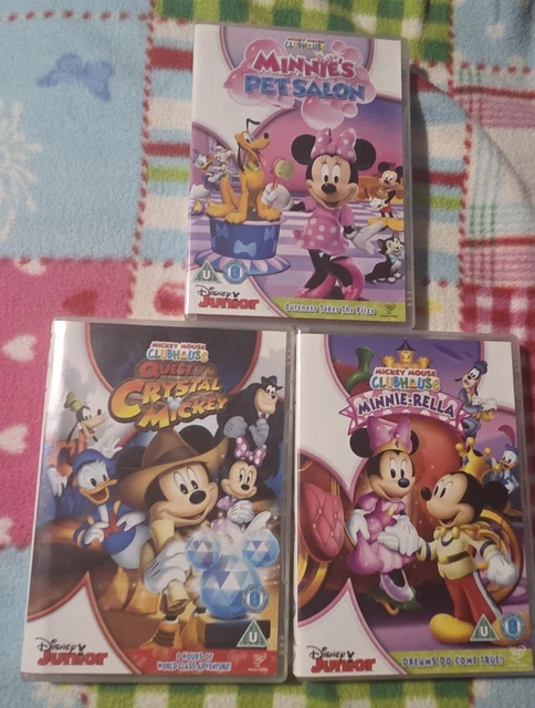 DISNEY JUNIOR MICKY Mouse Clubhouse DVD Collection Bundle X3 £5.42 ...