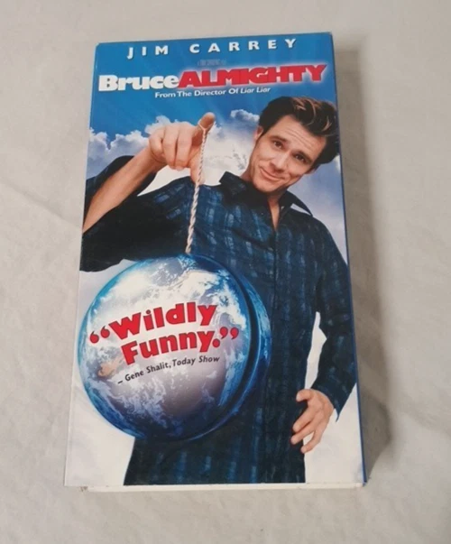 UNIVERSAL STUDIOS BRUCE Almighty 2003 VHS Jim Carrey Slip Sleeve £3.72 ...