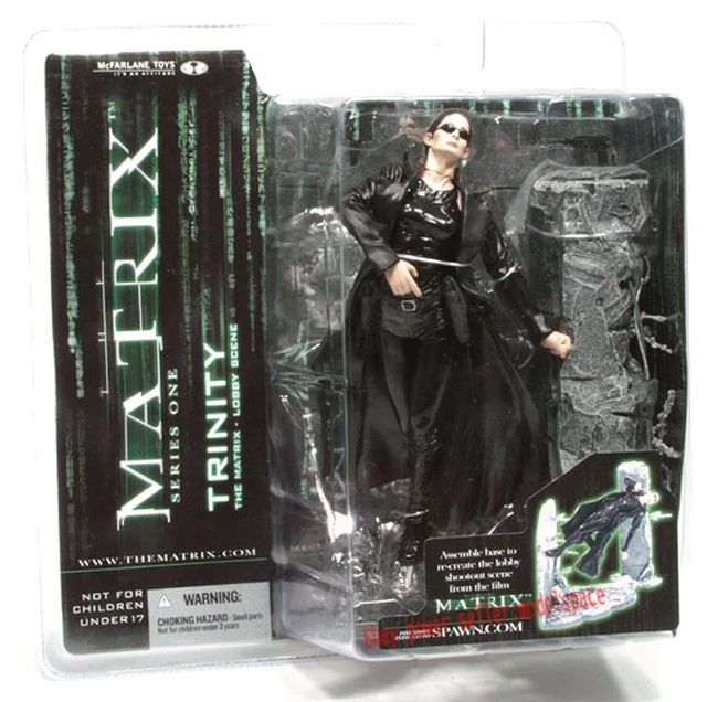 MCFARLANE THE MATRIX Trinity Carrie-Anne Moss Action Figure Collection ...
