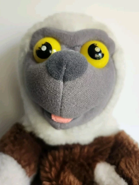 11& ZOBOOMAFOO PBS KIDS Plush HAND PUPPET ZOBOO Stuffed LEMUR 2001 rare ...