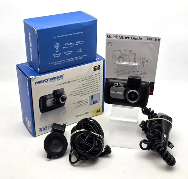NEXTBASE 212 LITE Dash Camera 1080p HD Boxed £29.99 - PicClick UK