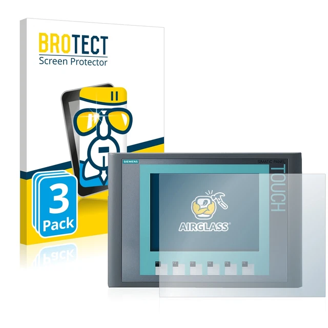 3X PROTECTION ECRAN Verre pour Siemens Simatic HMI KTP 600 Basic Color ...