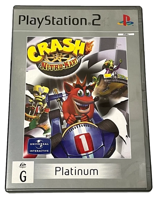 Crash Bandicoot Nitro Kart Ps2