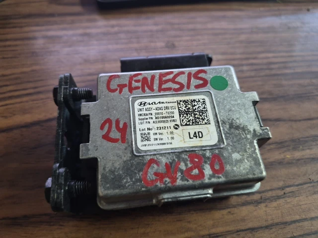 2024 GENESIS GV80 Adas Advanced Driver Ecu Control Module 99810-T6200 ...