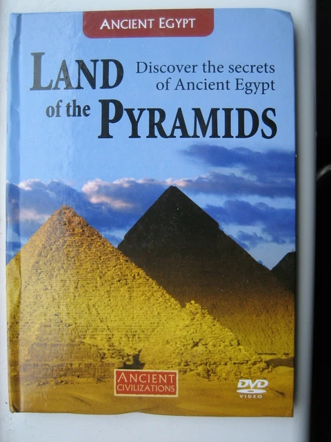 ANCIENT EGYPT LAND of the Pyramids Book and DVD learn film movie gold statue fun EUR 2,47 ...