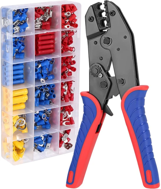 PINCE A SERTIR Cosse Electrique Kit Pinces D'Outils De Sertissage 0,5-6Mm²/22-10 EUR 49,03 ...