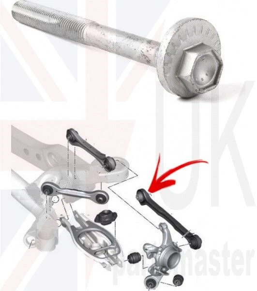 BMW E87,E90,E91 GENUINE Rear Suspension Link Eccentric Camber ...