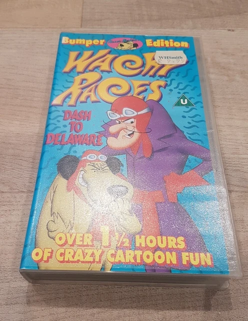 WACKY RACES: DASH To Delaware Bumper Edition (VHS, 1995) £9.99 ...