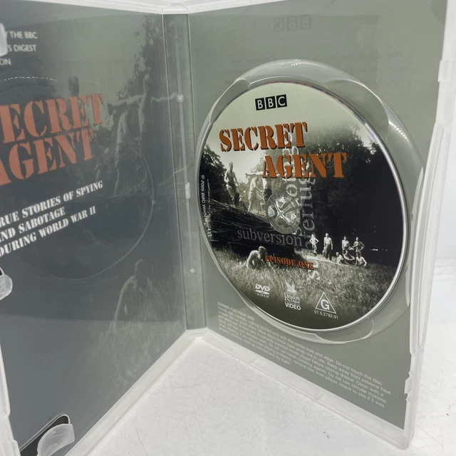 BBC SECRET AGENT, Episode One Region PAL DVD. Fast Free Post Aus Seller ...